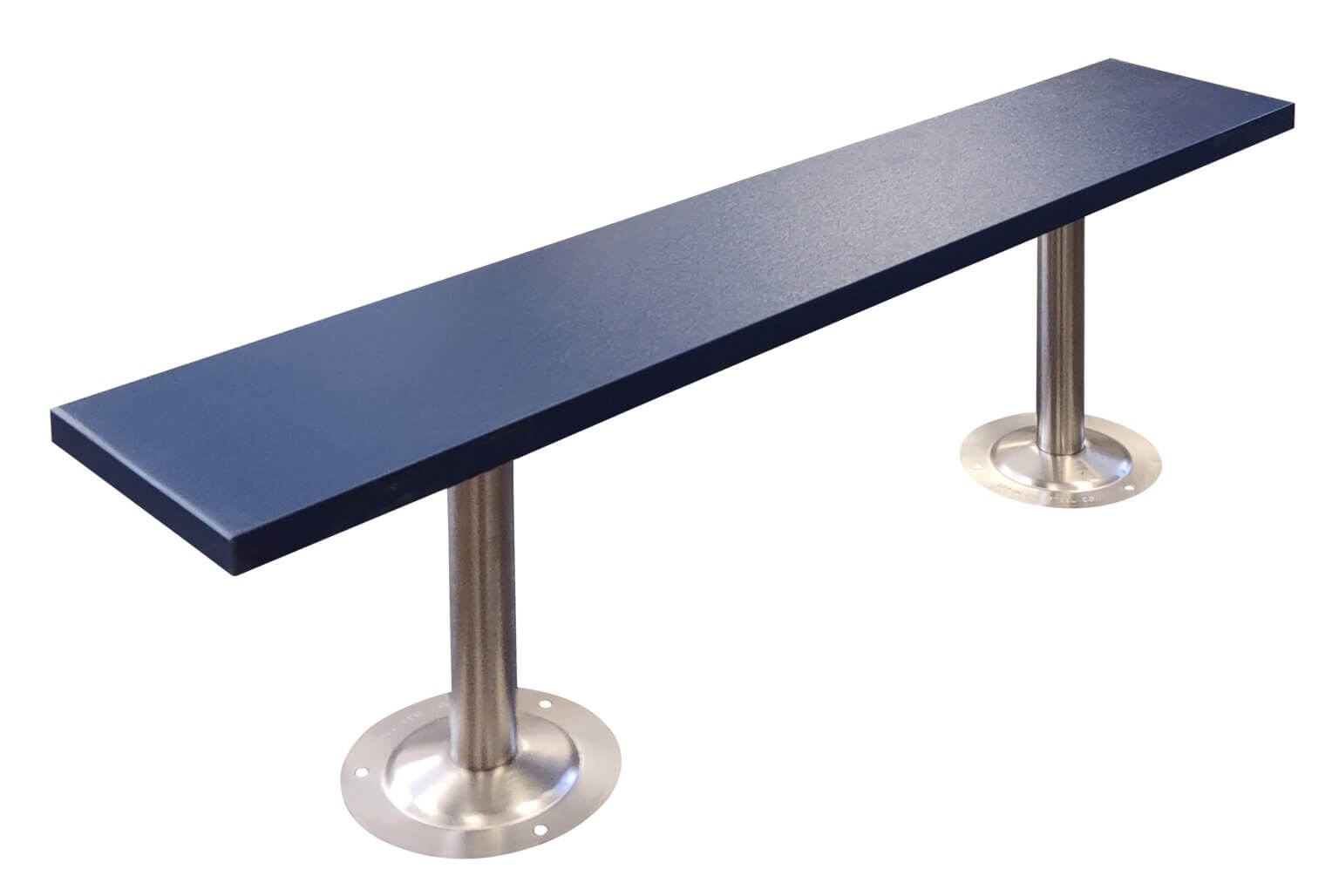Plastic Locker Benches With Choice Of Pedestal - Robinson Steel Co.