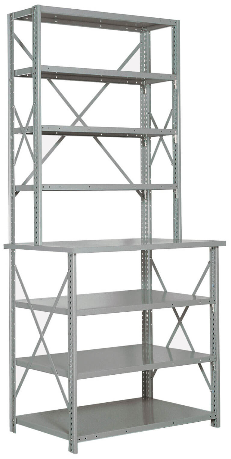 Penco Open Clipper Shelving Unit - Robinson Steel Co.