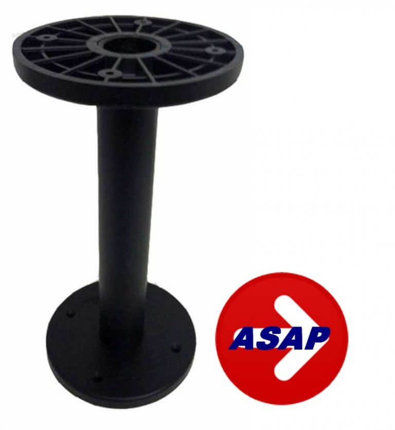 Anodized Cast Aluminum Bench Pedestal - Robinson Steel Co.