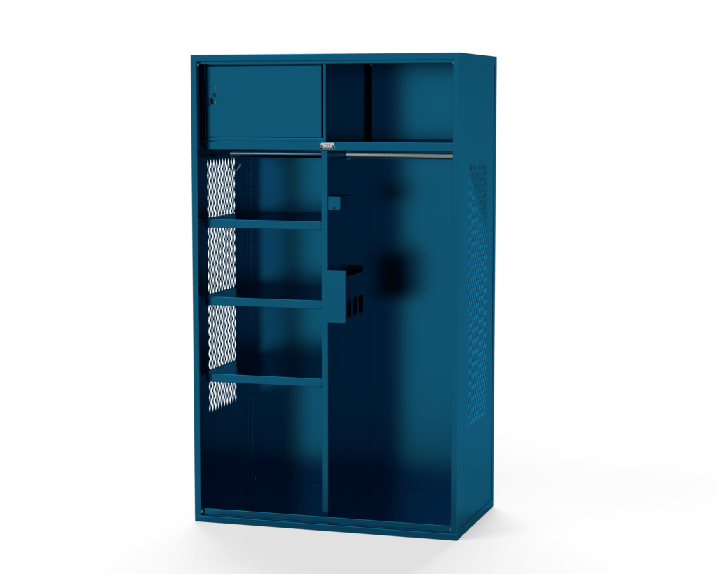 PATRIOT® FULLY FRAMED TURNOUT LOCKERS - Robinson Steel Co.