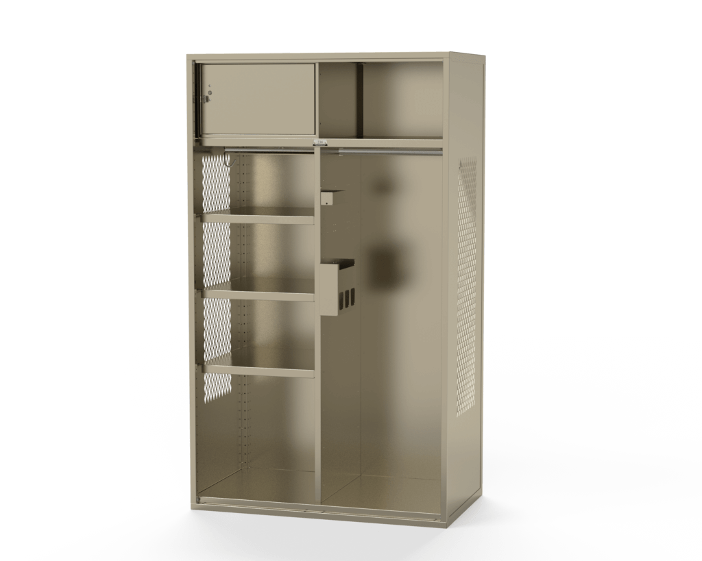 PATRIOT® FULLY FRAMED TURNOUT LOCKERS - Robinson Steel Co.