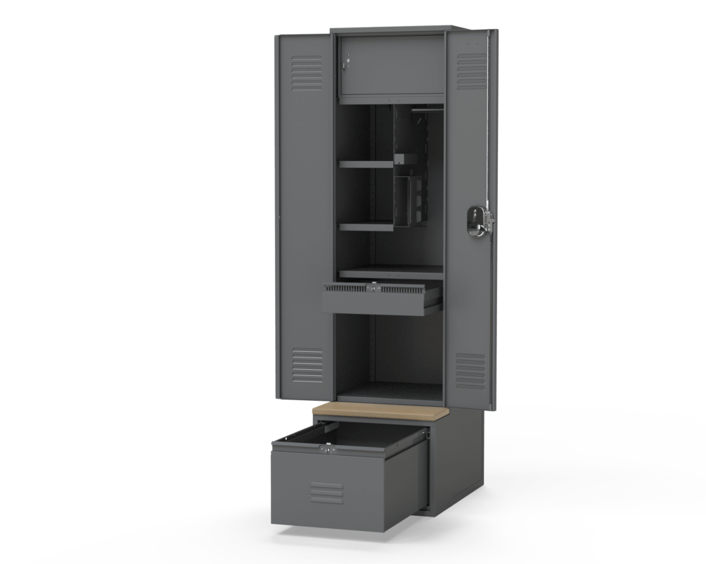 PATRIOT® FULLY FRAMED DUTY LOCKERS - Robinson Steel Co.