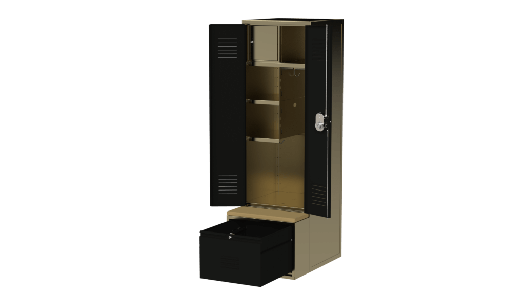 PATRIOT® FULLY FRAMED DUTY LOCKERS - Robinson Steel Co.