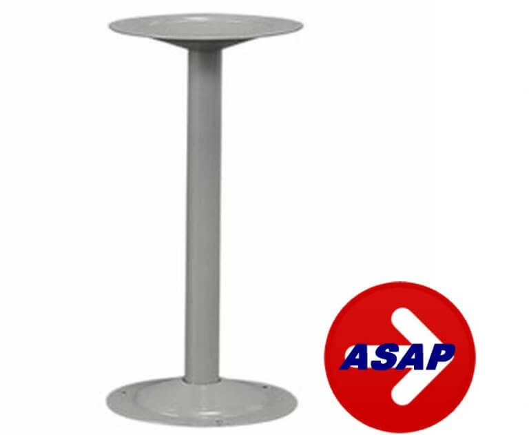 Heavy Duty Steel Bench Pedestals - Robinson Steel Co.