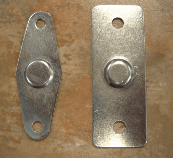 Universal Lock Hole Cover Plate - Robinson Steel Co.