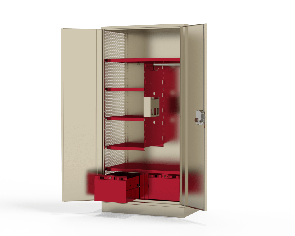 PATRIOT® FULLY FRAMED GEAR LOCKERS - Robinson Steel Co.