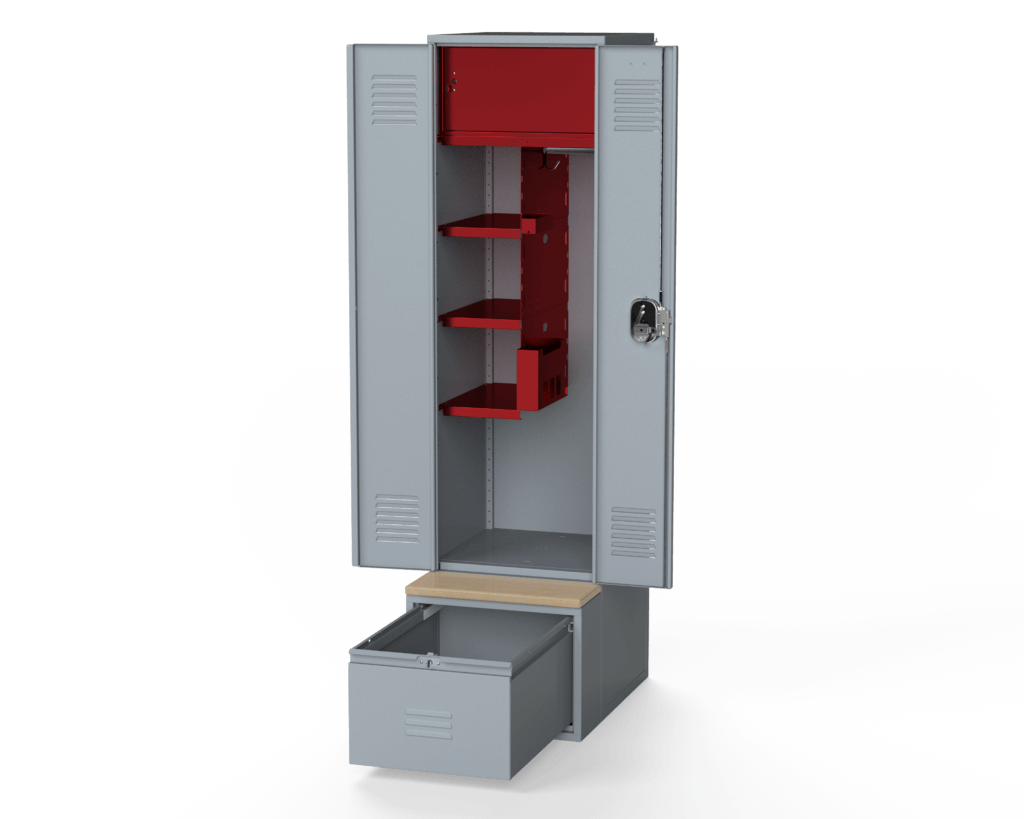 PATRIOT® FULLY FRAMED DUTY LOCKERS - Robinson Steel Co.