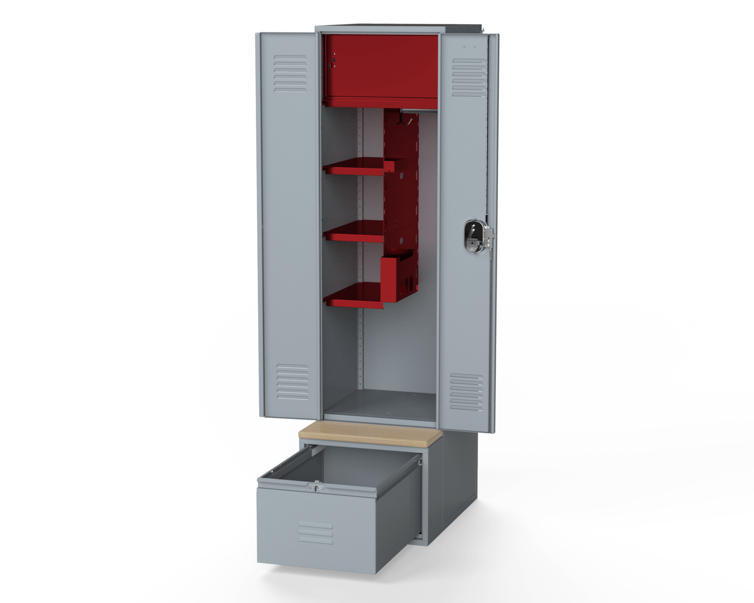 PATRIOT® FULLY FRAMED DUTY LOCKERS - Robinson Steel Co.